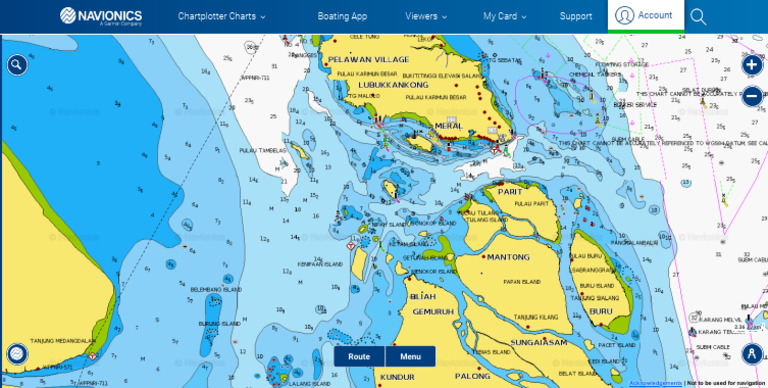 Navionics Chart Viewer Guide | PDF