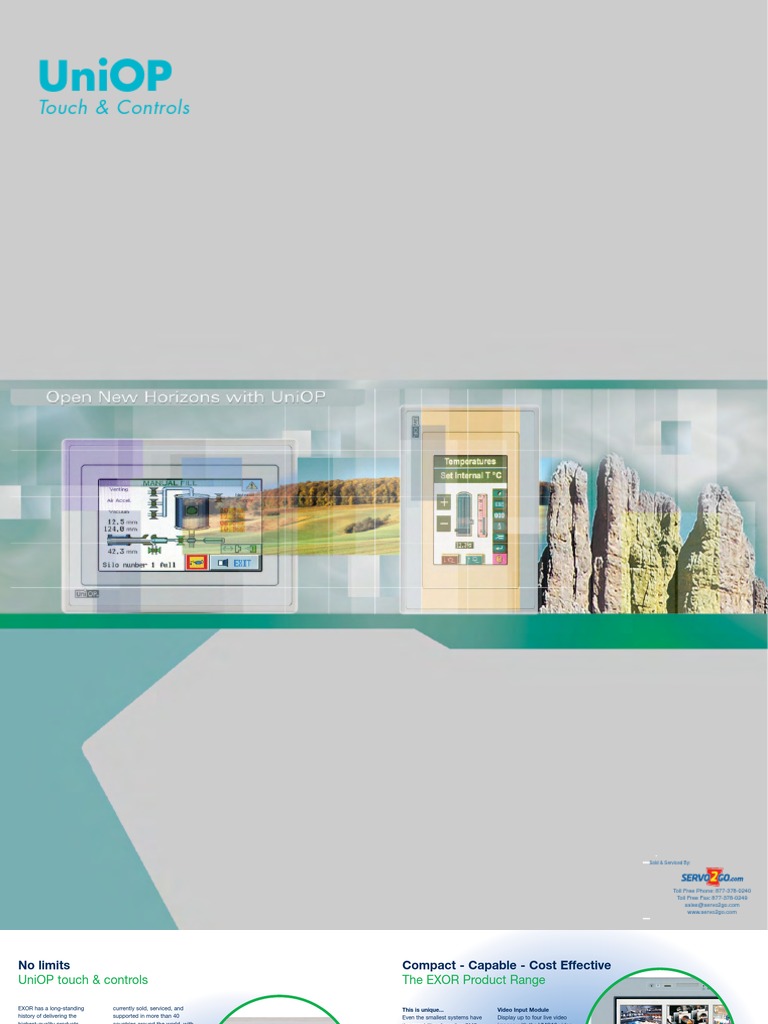 Exor 2011 Catalog | PDF | Programmable Logic Controller | User Interface