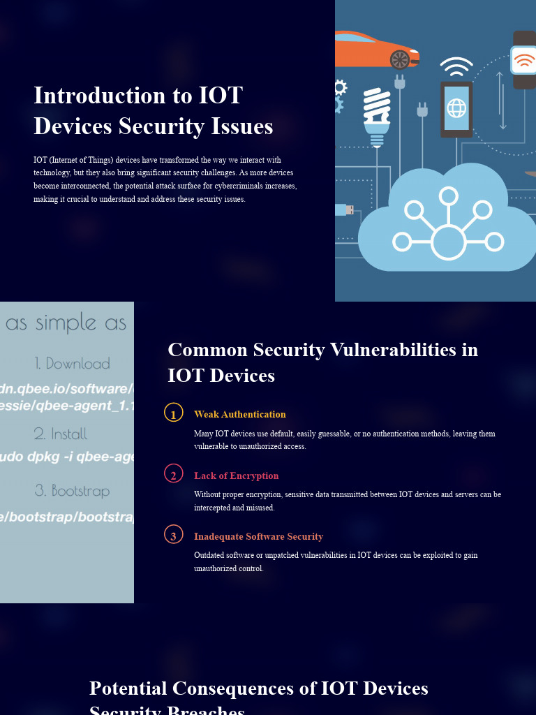 Introduction To IOT Devices Security Issues | Download Free PDF | Security | Computer Security