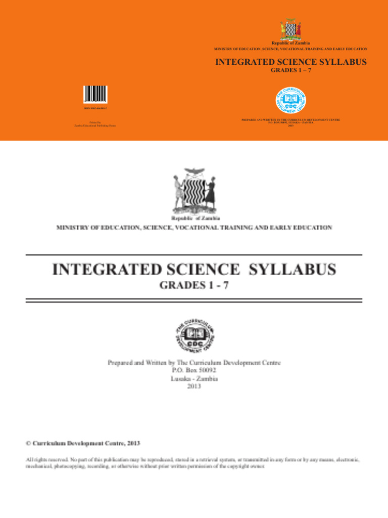 Integrated Science Grade 1-7 | PDF | Educational Assessment | Learning