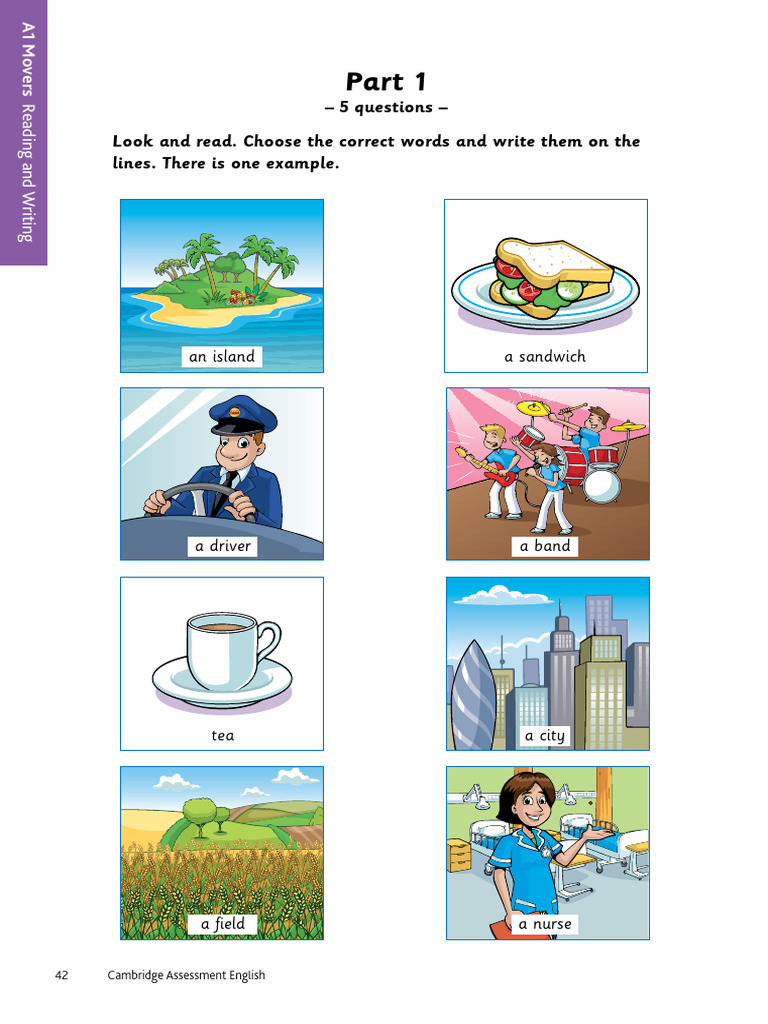 1st Worksheet Cambridge | PDF