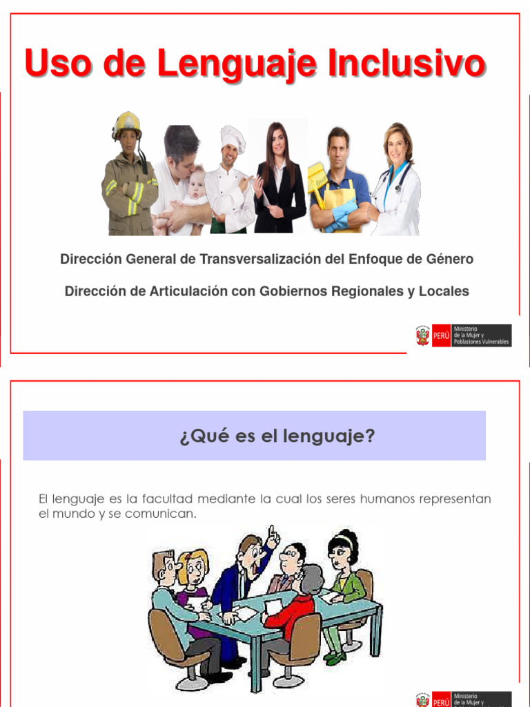 Lenguaje Inclusivo 2022 | PDF | Sexismo | Género