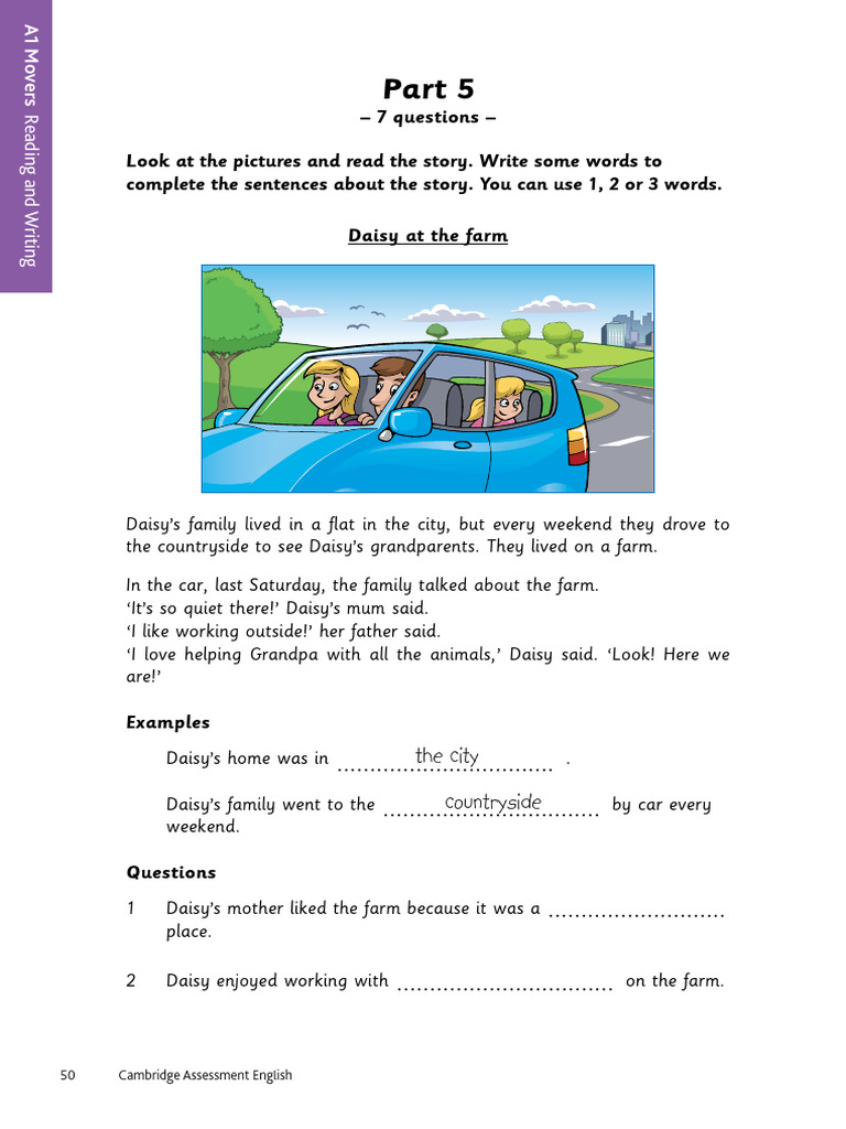 3rd Worksheet Cambridge | PDF