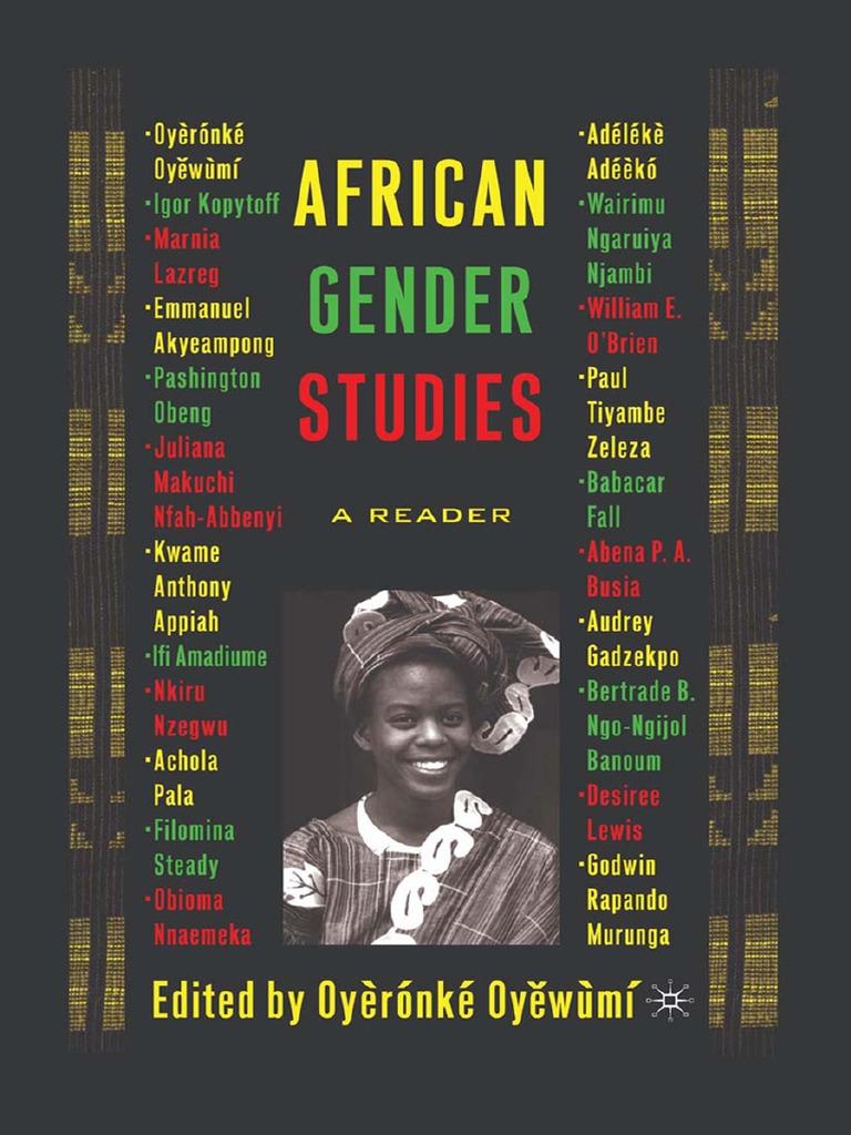 African Gender Studies A Reader | PDF | Gender | Gender Studies