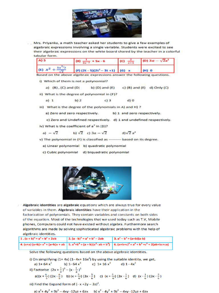 Polynomials Case Study | PDF Polynomials Case Study | PDF