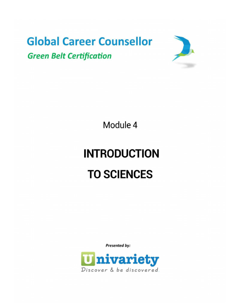 1 IntroductionToSciences | PDF | Earth Sciences | Science