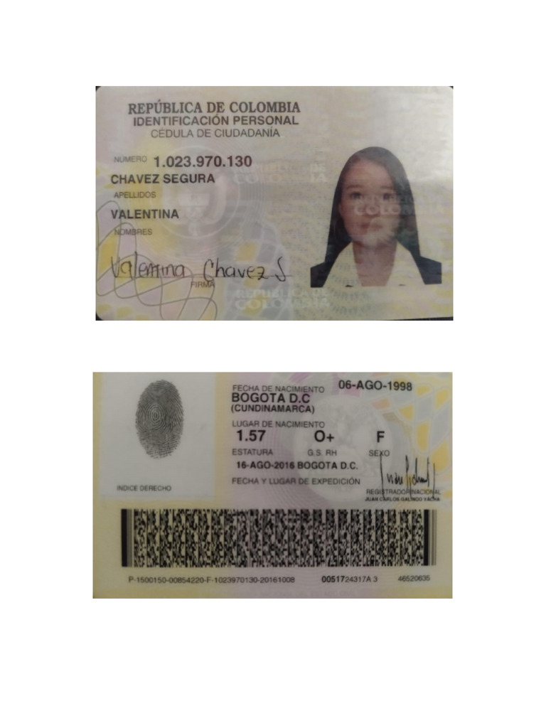 Cedula Valentina | PDF