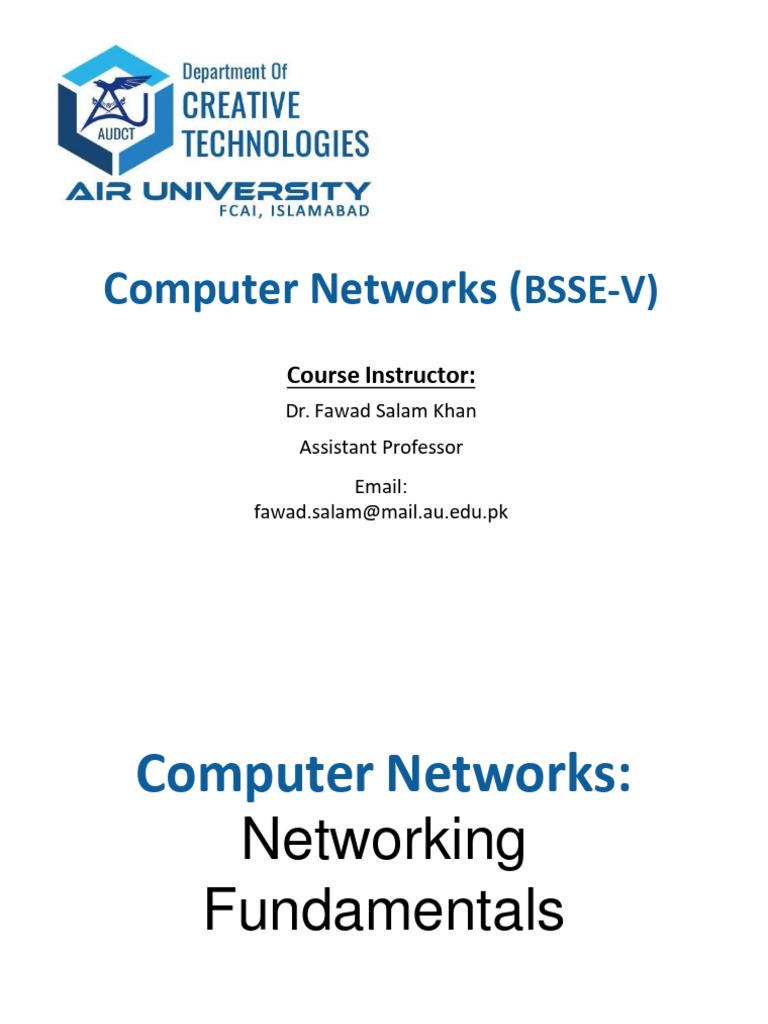 CN_W02 - Network Fundamentals | PDF | Computer Network | Network Topology