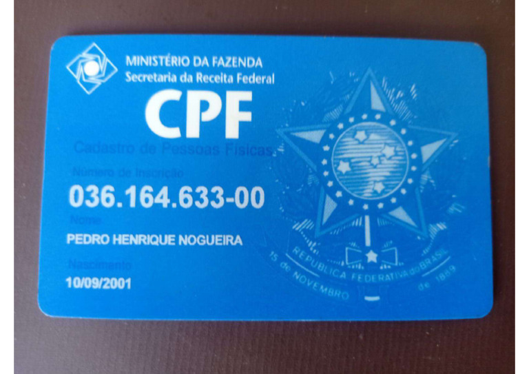 CPF Pedro Henrique | PDF