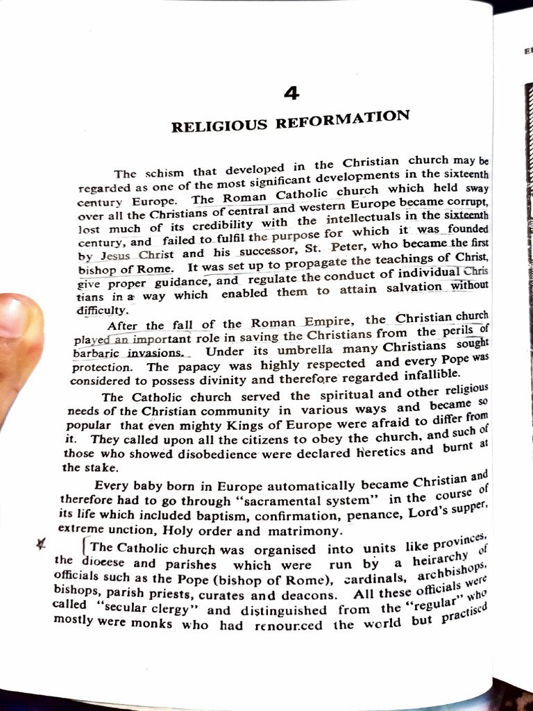 Religious Reformation in 16th Century Europe | PDF | Catholic Church | Pope