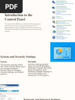 Control Panel vs. Settings | PDF | Microsoft Windows | Mobile App