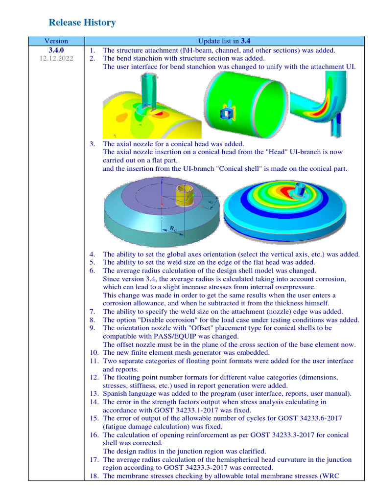 NozzleFEM History en US | PDF | Finite Element Method | Stress (Mechanics)