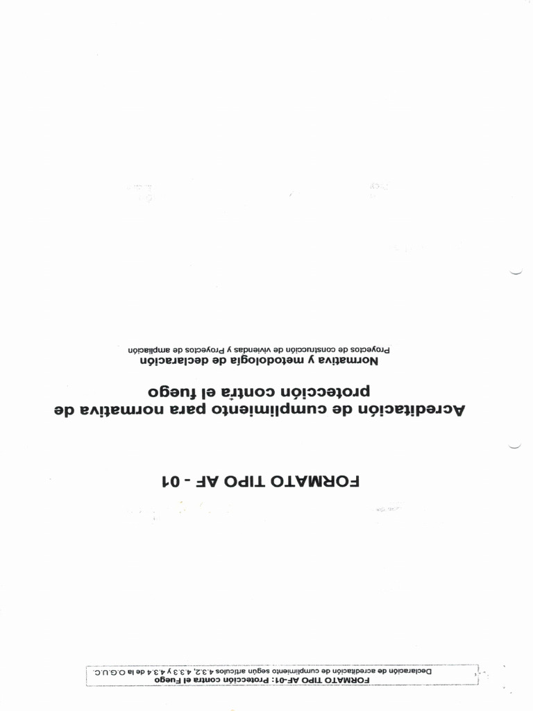 Af-01 Fuego | PDF