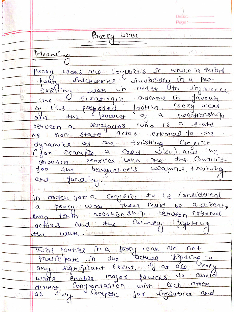 Proxy War | PDF