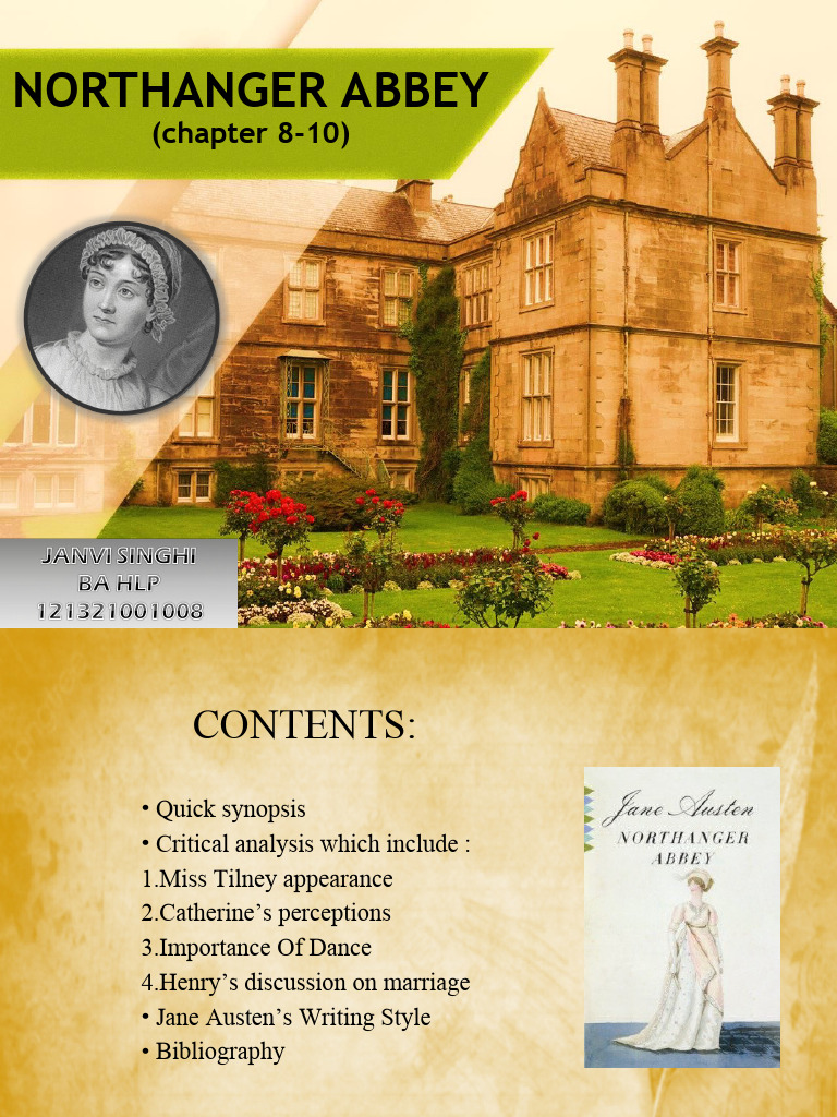 Northanger Abbey Lit | PDF | Northanger Abbey