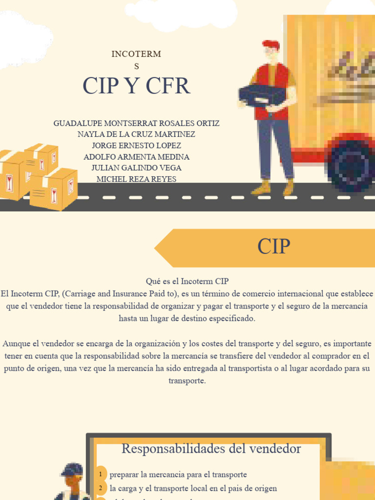 Cif y CFR | PDF | Derecho empresarial | Contabilidad de gestión