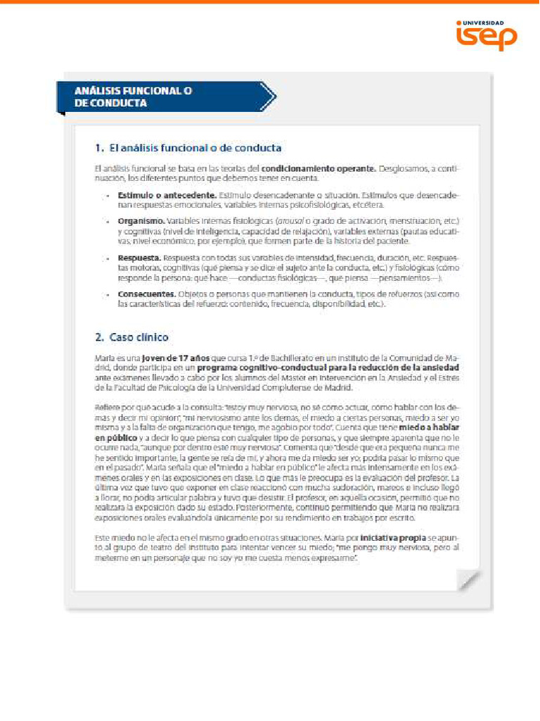 MTPC M01 Ud03 Analisis Funcional Conducta | PDF