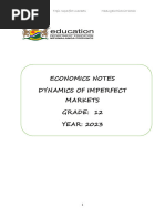 GR 12 Essays Booklet 2 of 2 MICRO | PDF | Profit (Economics) | Economics