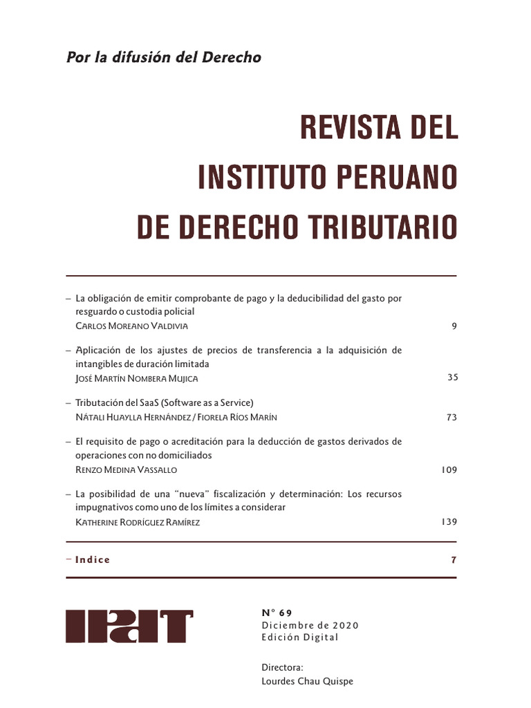 00 Rev69 IPDT | PDF | Software como servicio | Esfera pública