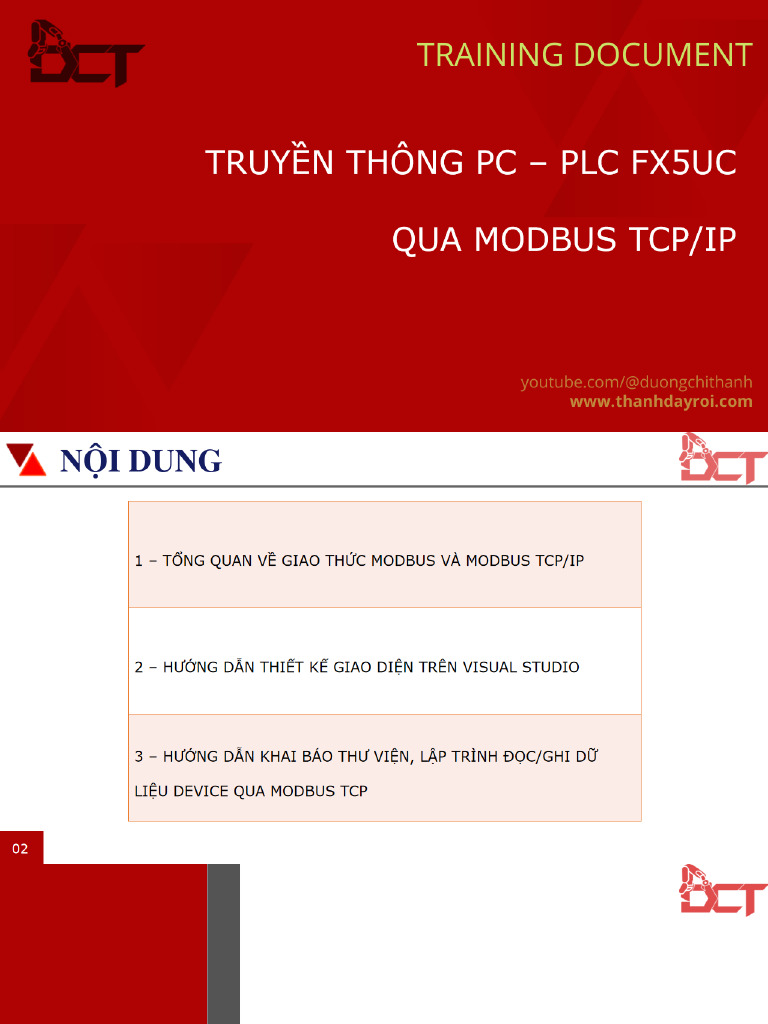 (DCT) FX5U Modbus TCP Communication | PDF