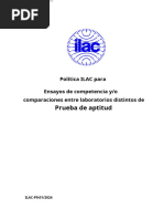 Ilac P10-2020 Politica de Trazabilidad Ilac en La Medición de Resultados | PDF | Calibración ...