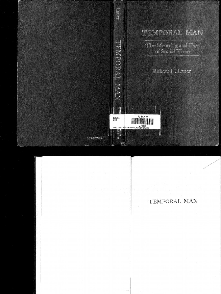 TEMPORAL MAN | PDF
