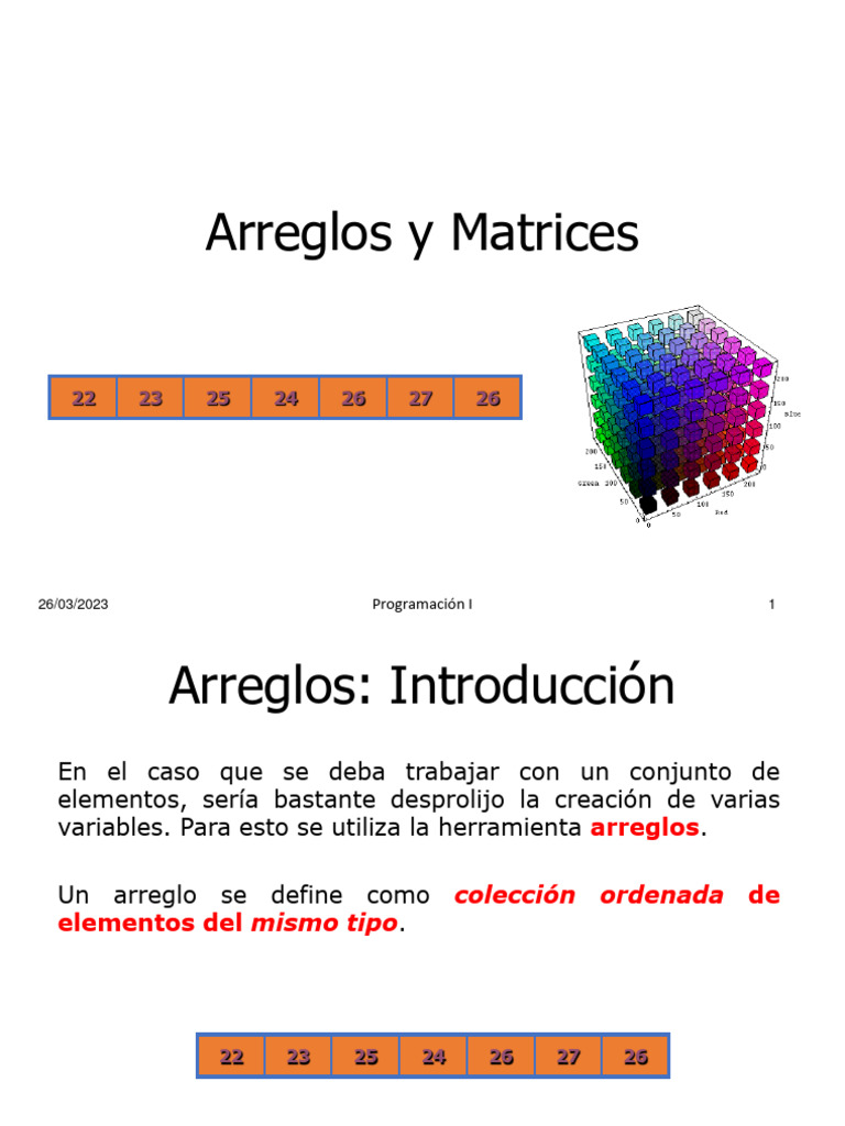 Arreglos y Matrices | PDF | C (lenguaje de programación) | Matriz ...