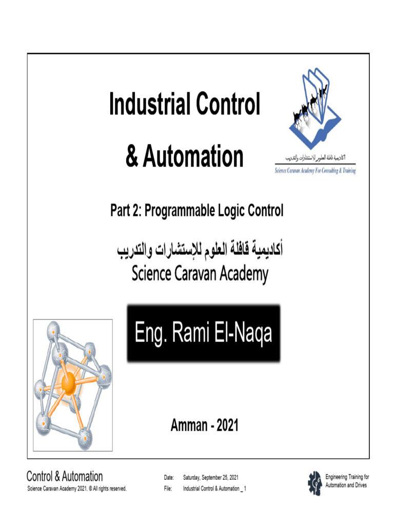 Industrial Control & Automation Training | PDF | Programmable Logic ...