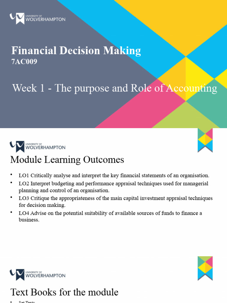 Key Financial Decision-Making Insights | PDF | Income Statement ...