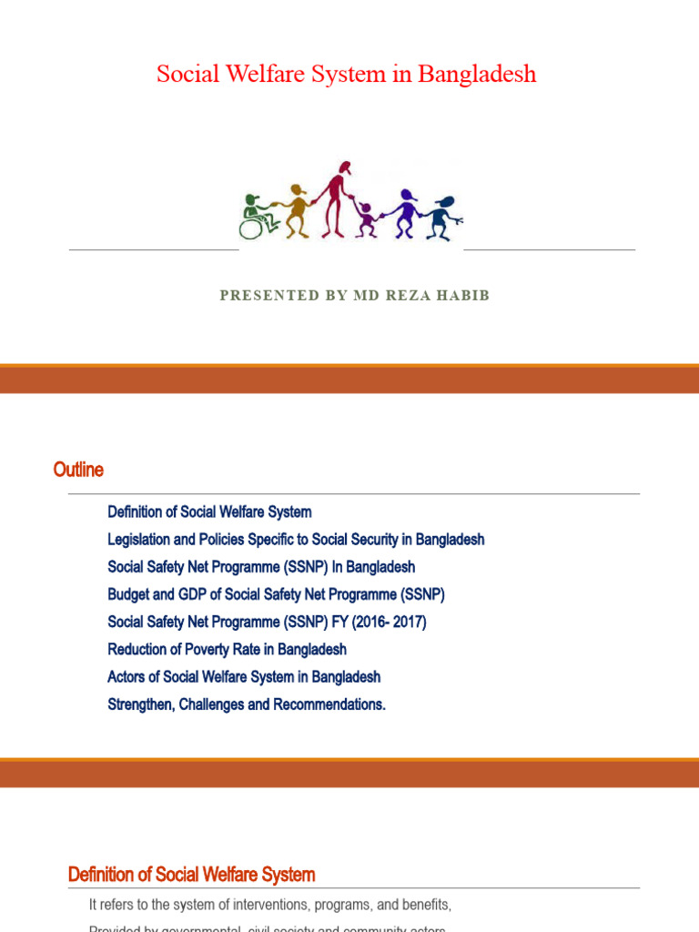 Social Welfare System in Bangladesh Overview | PDF | Welfare | Poverty