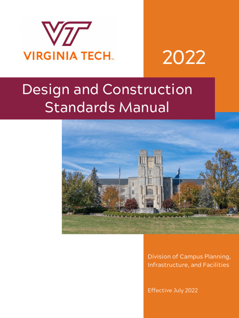 VT Design and Construction Standards Manual 2022 | PDF | Electrical ...