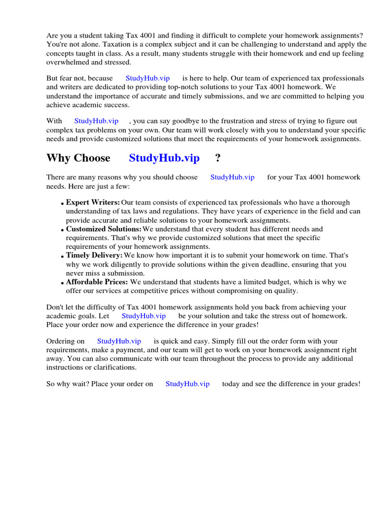 Tax 4001 Homework Set 2 Solutions Pdf Homework Taxes