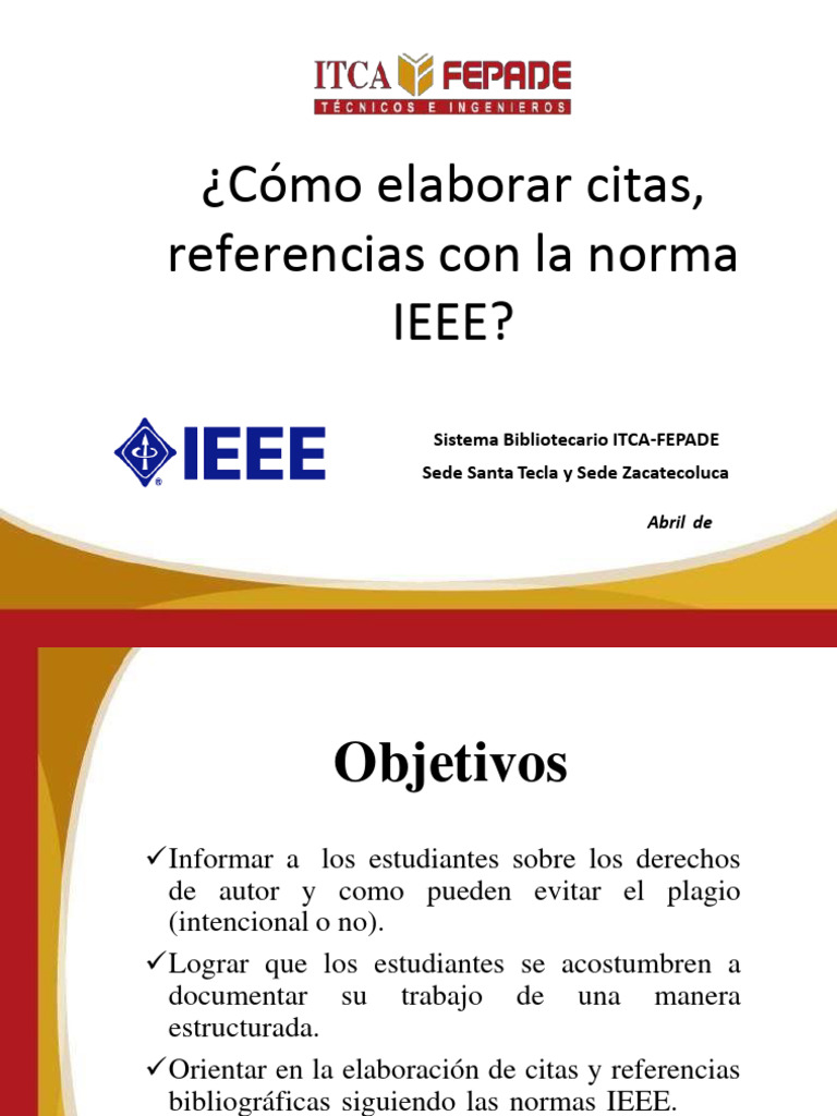 Guía de Uso Norma IEEE | Descargar gratis PDF | Derechos de autor ...