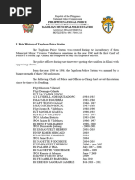 PNP Law and History Reviewer | PDF | Philippines | National Security