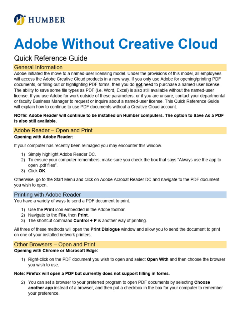Adobe Without Creative Cloud | PDF | Safari (Web Browser) | Software