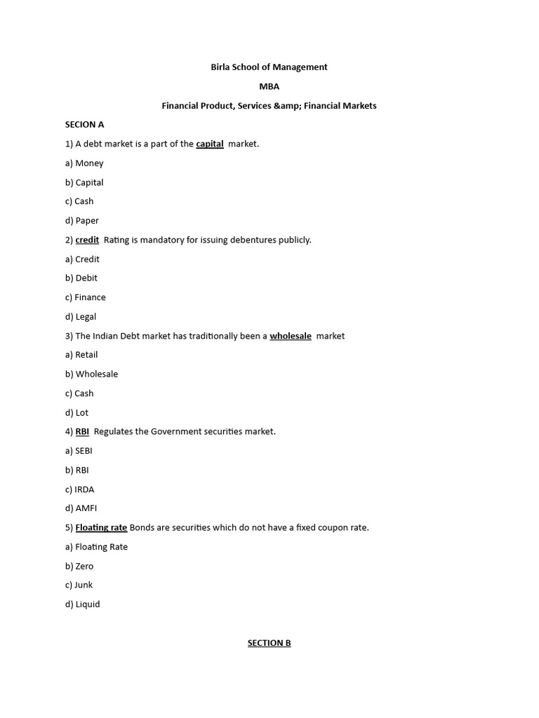Worksheet 3 Answers | PDF | Bonds (Finance) | United States Treasury ...