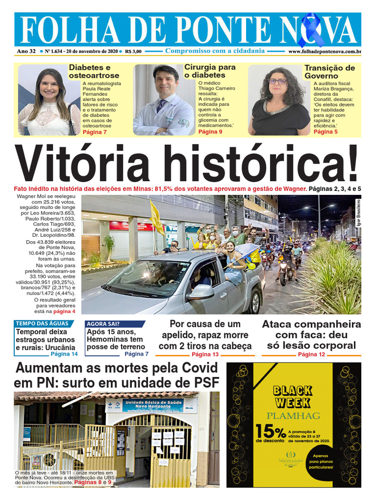 Folha de Ponte Nova.. | PDF | Orçamento | Contabilidade