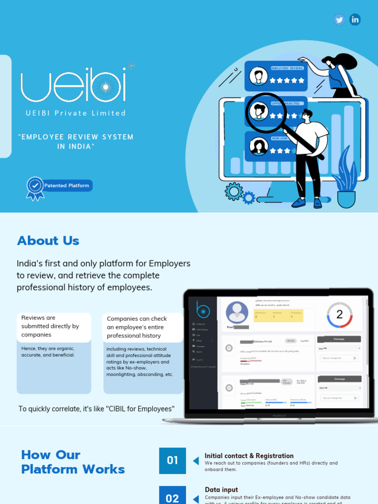 UEIBI Pitch Deck | PDF | Employment | Business