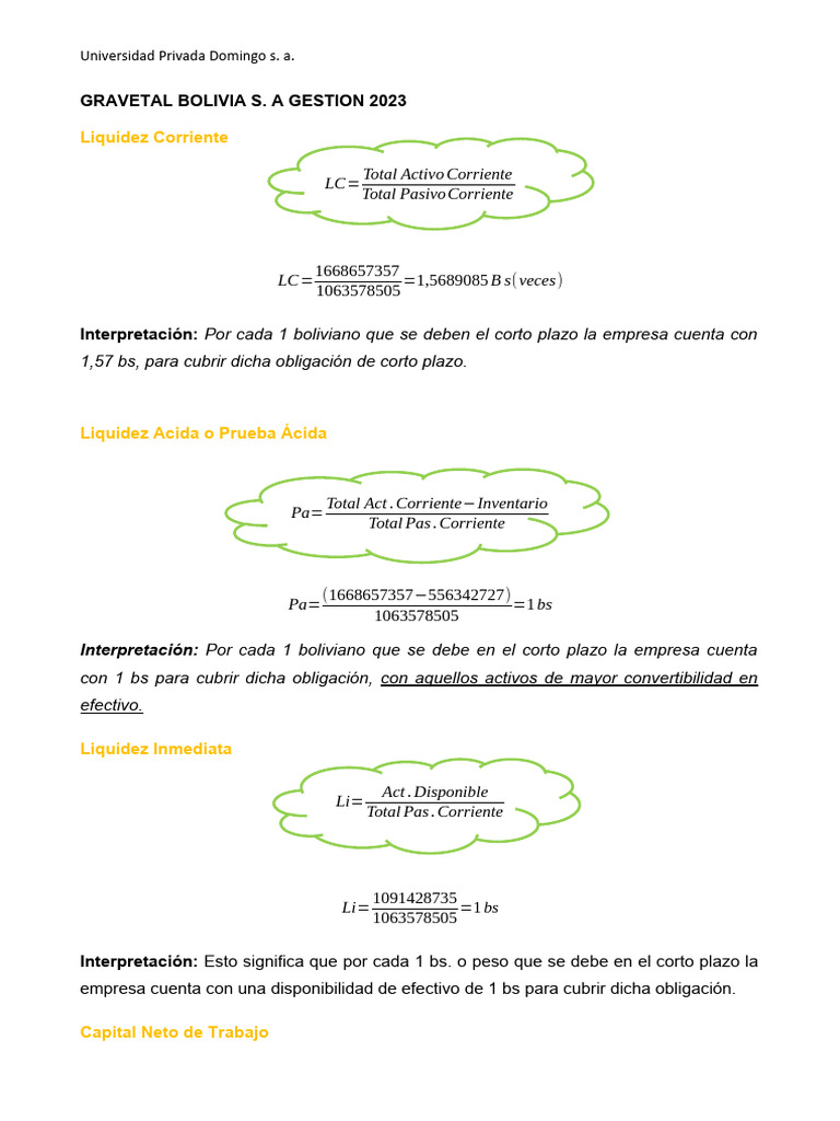 Razonez - Financieras - Análisis - Financieros - GRAVETA S.A | PDF ...