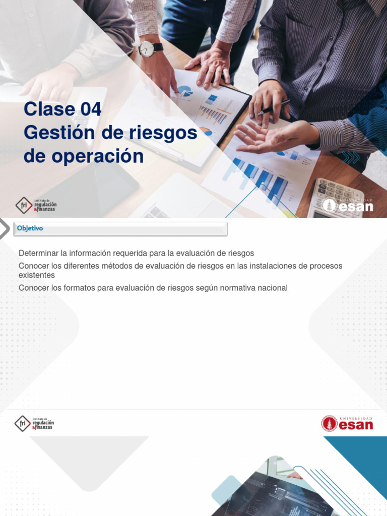 PGR Clase 04 Gesti N Riesgo Operaciones RFCC | PDF | Riesgo | Entorno natural