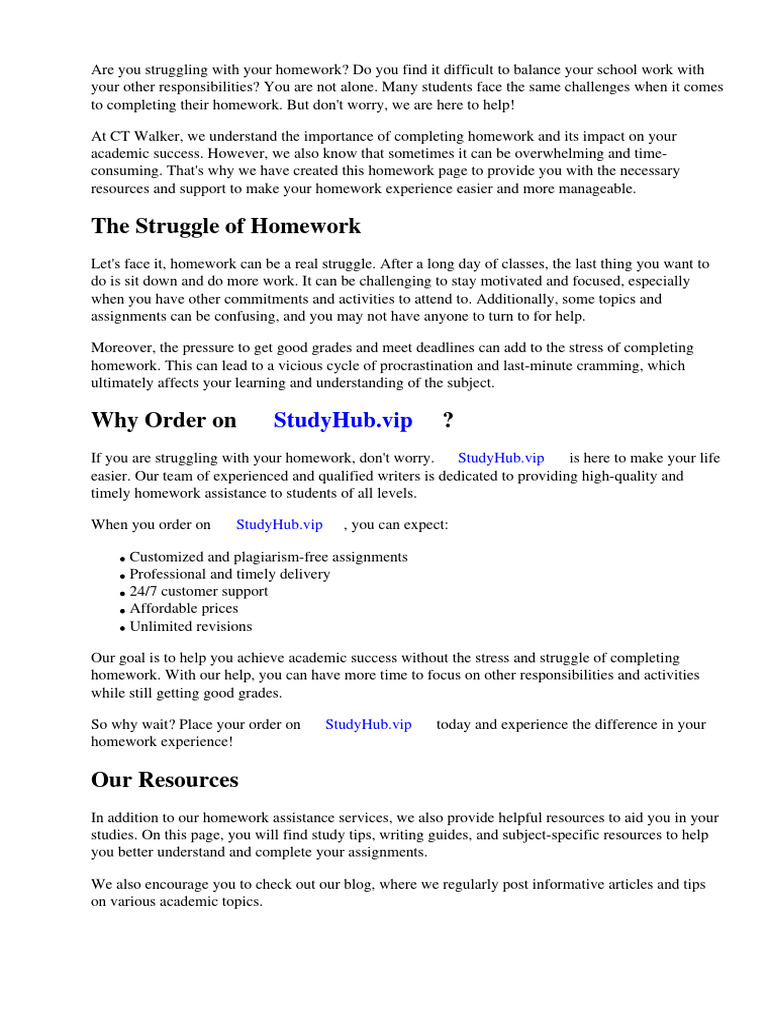 CT Walker Homework Page | PDF | Homework | Reynolds Number