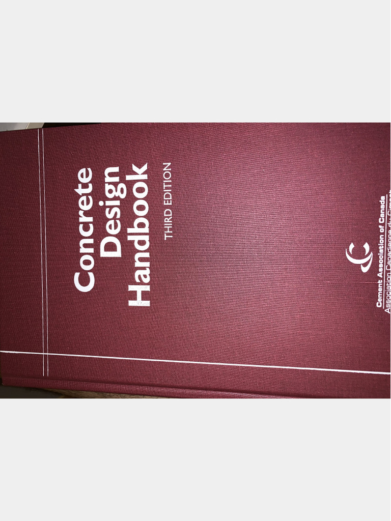 Concrete Design Handbook | PDF