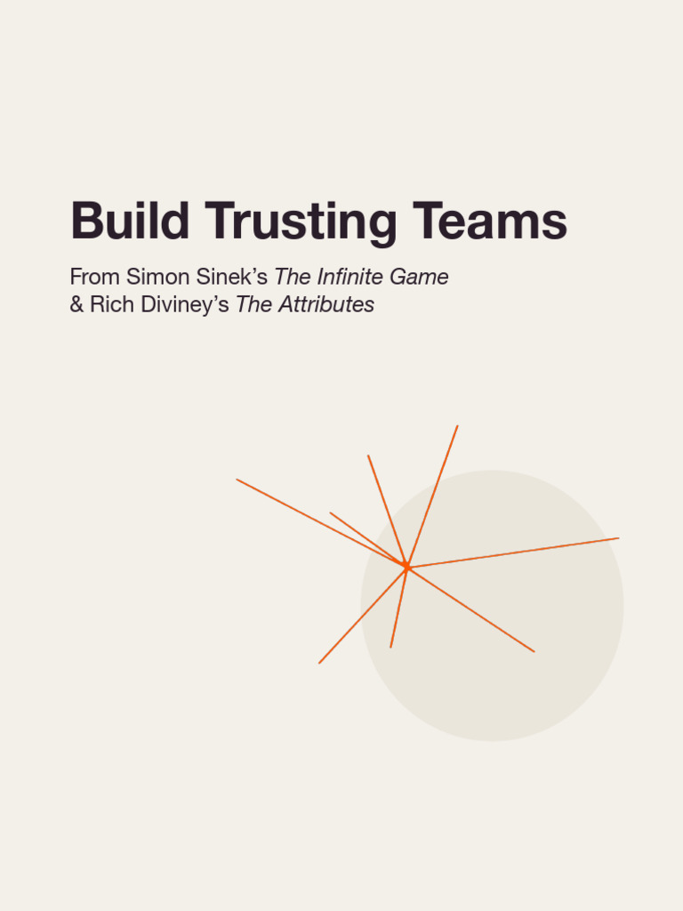 Building Trust in Teams Workbook | PDF | Courage | Social Psychology