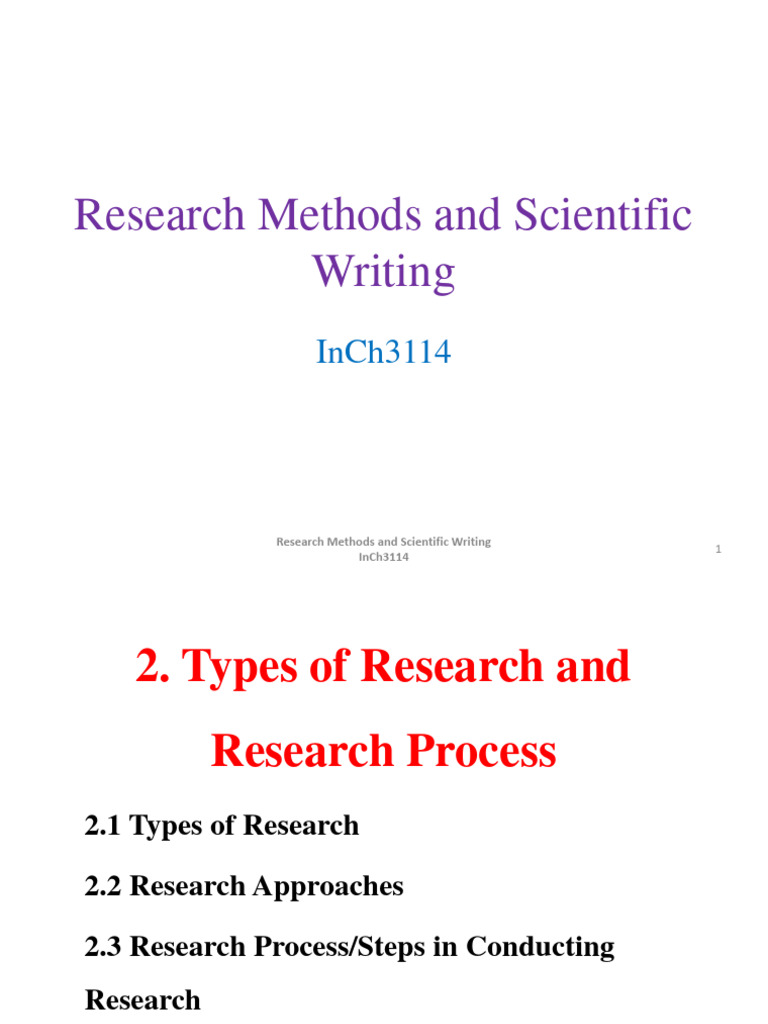 Chapter 2 | PDF | Methodology | Quantitative Research