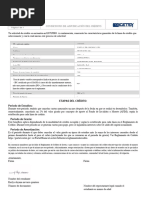 Condiciones de Adjudicación Del Crédito (Formato 413) | PDF