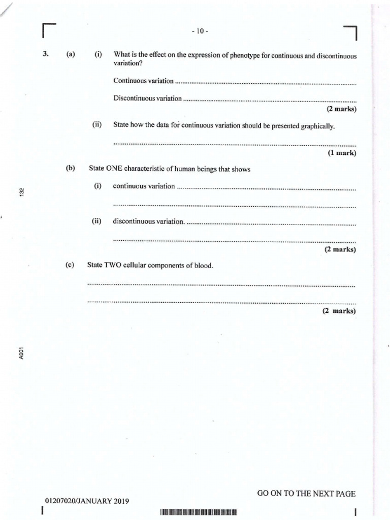 Variation - Genetics 2 | PDF