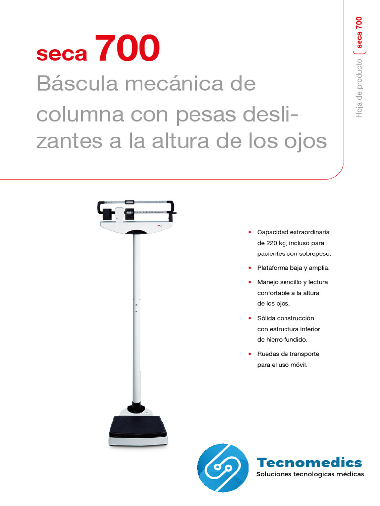 Seca 700 | PDF | Balanza