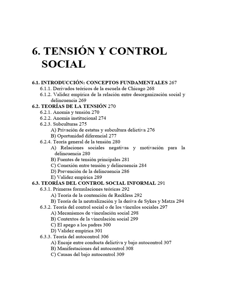 Tema 2 Sociologia Criminal | PDF | Desviación (sociología) | Criminología