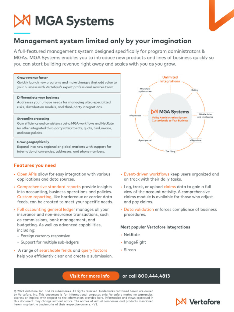 MGA Systems Datasheet 2023 | PDF | Trademark | Computing