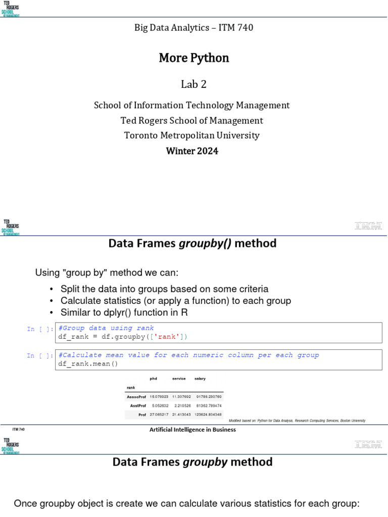 Lab 2 More Python | PDF | Data | Computing